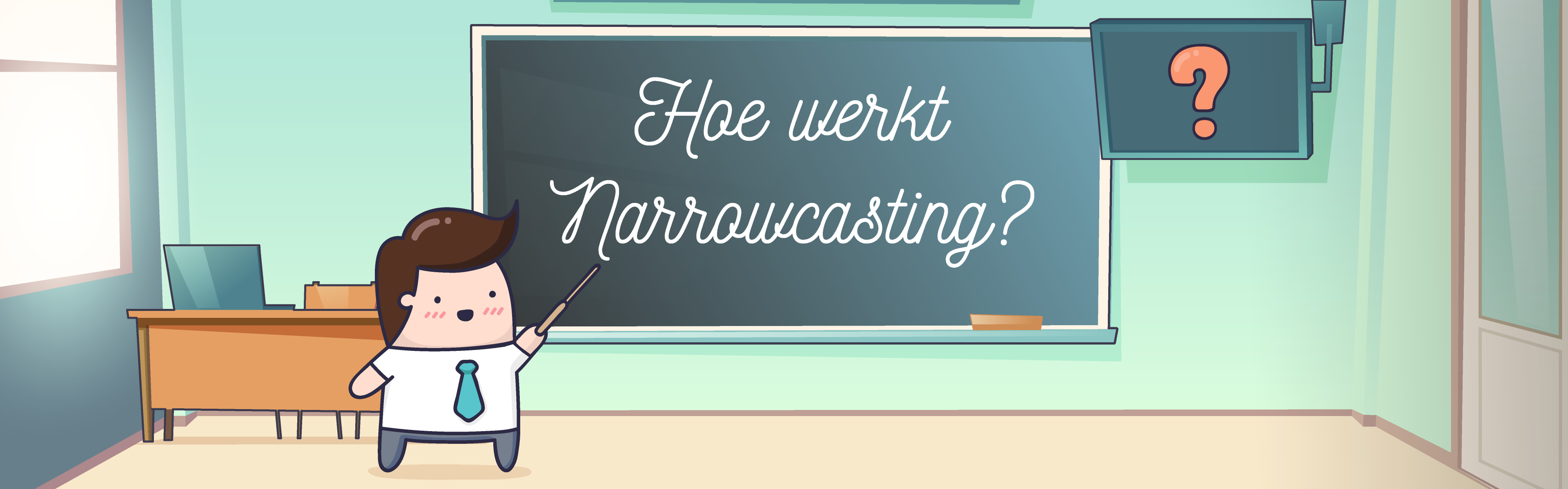 Hoe werkt Narrowcasting? - netpresenter.nl