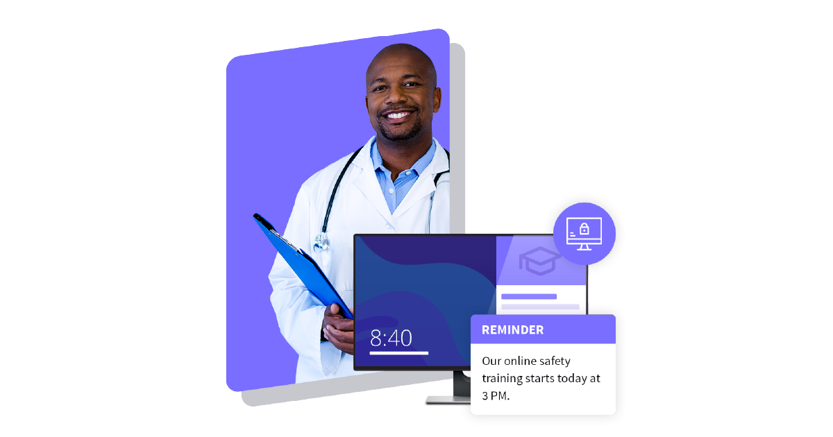 Corporate Lock Screen - Put idle PCs to good use