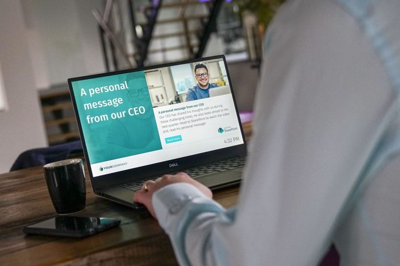 Digital Signage for Employee Communications - netpresenter.com