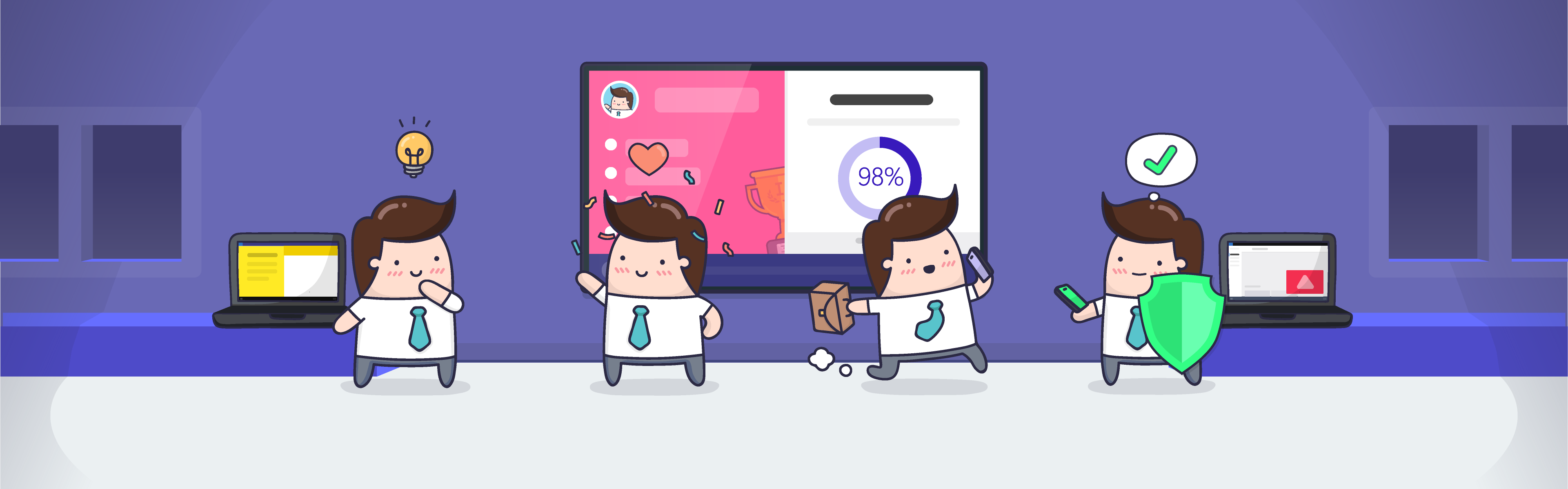 Keeping staff informed, engaged, productive, and safe