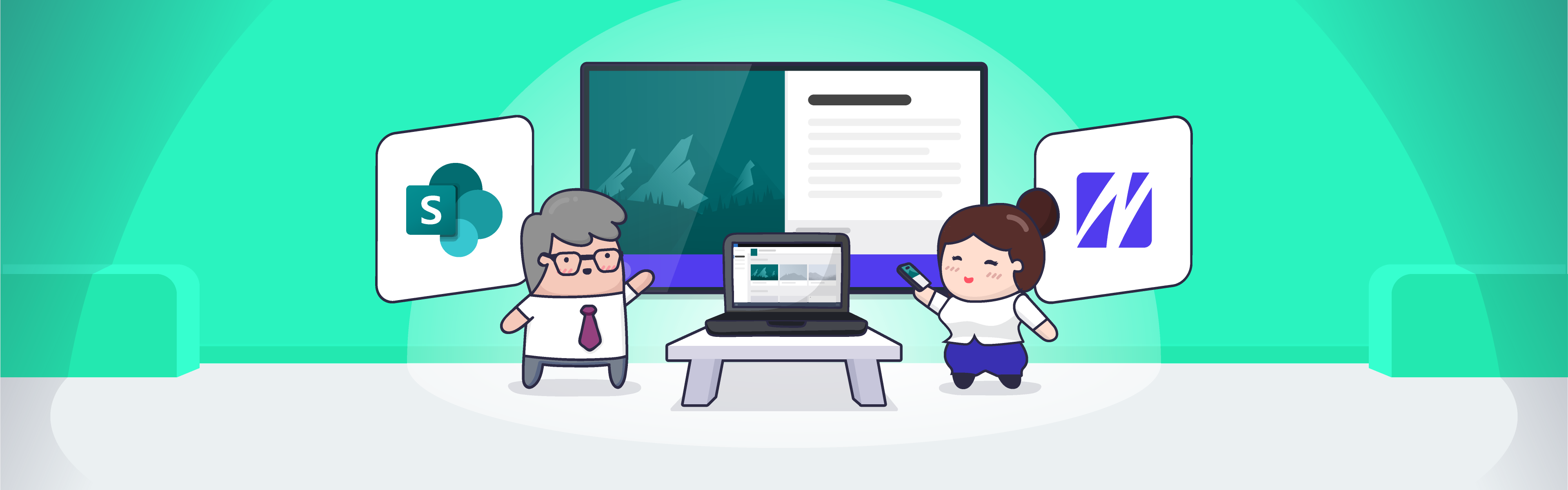 Increase intranet traffic with SharePoint & Digital Signage