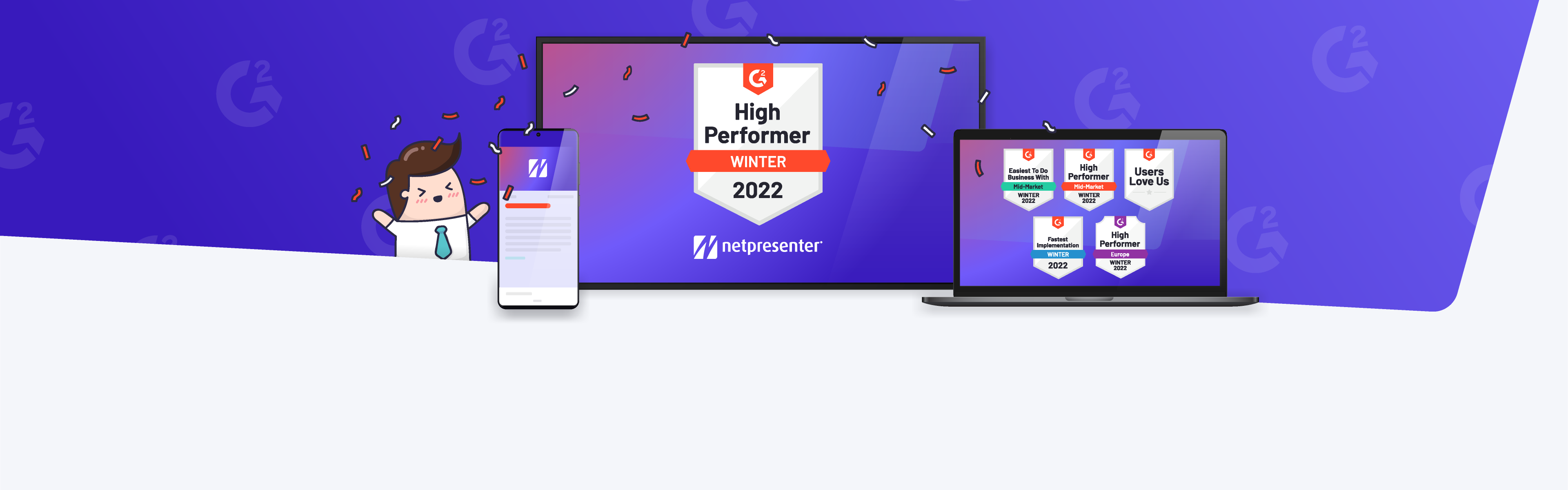 G2 award: Netpresenter recognized as High Performer! 🏆