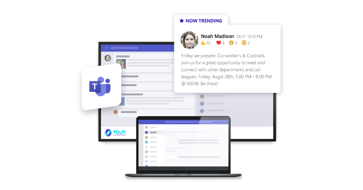 Teams - Show highlights of Teams on any screen